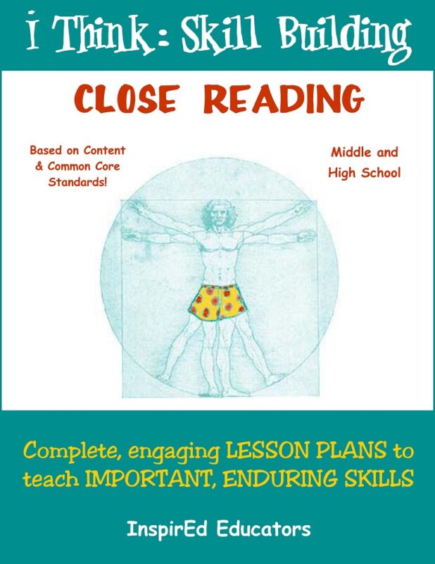 P6305 Close Reading – PRINT EDITION – Inspired Educators